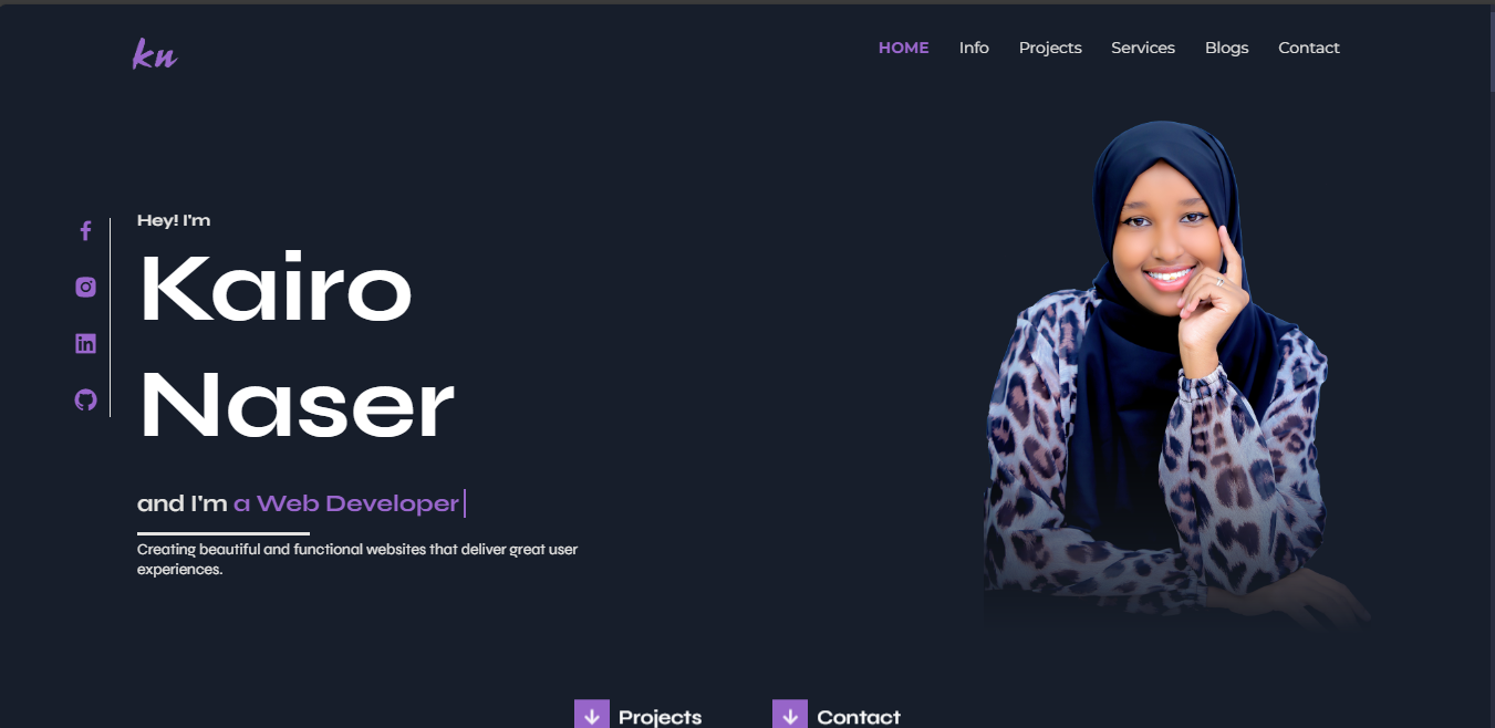 Kairo Naser - Web Developer and Designer